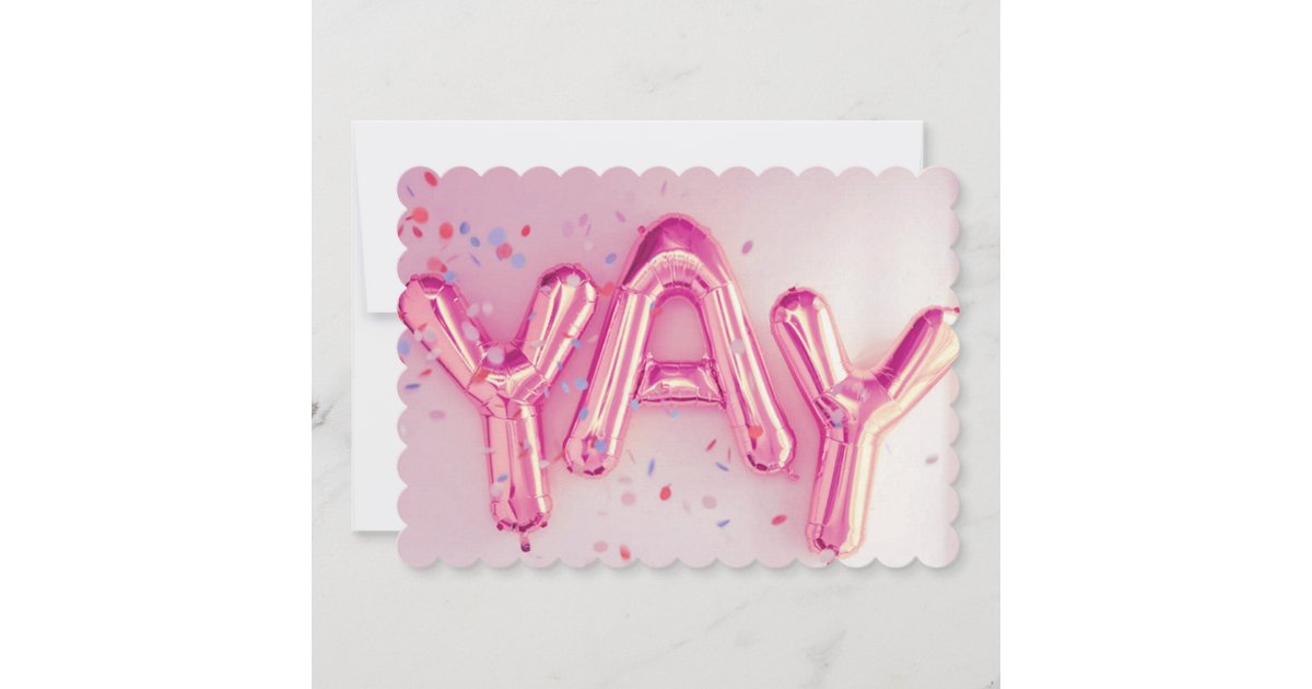 "YAY!" | Zazzle