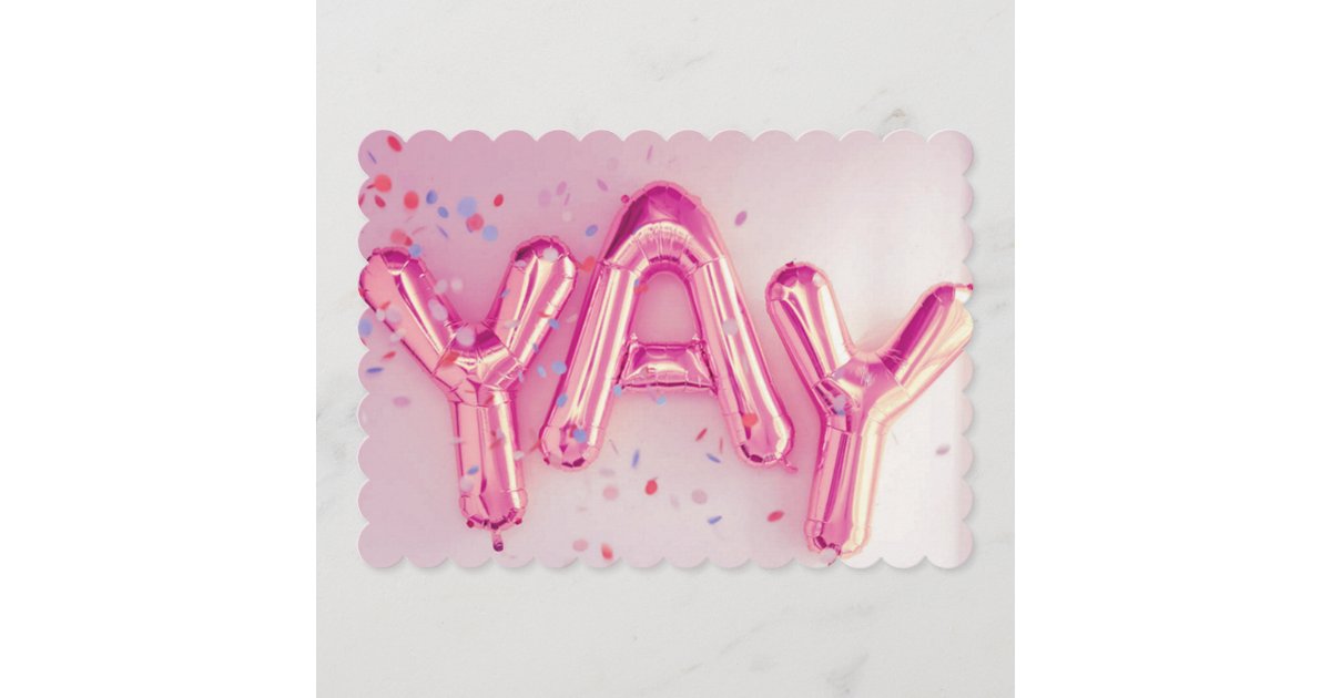 "YAY!" | Zazzle.com
