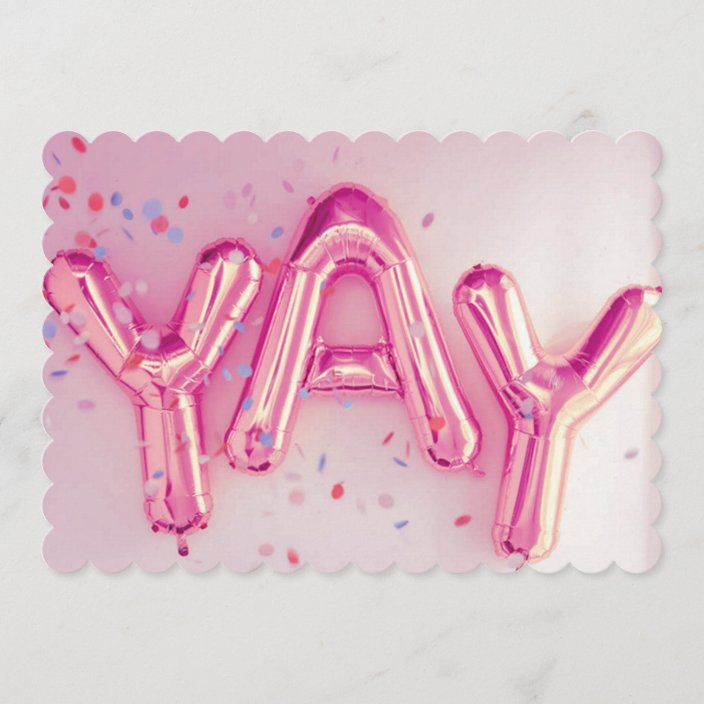 "YAY!" | Zazzle.com