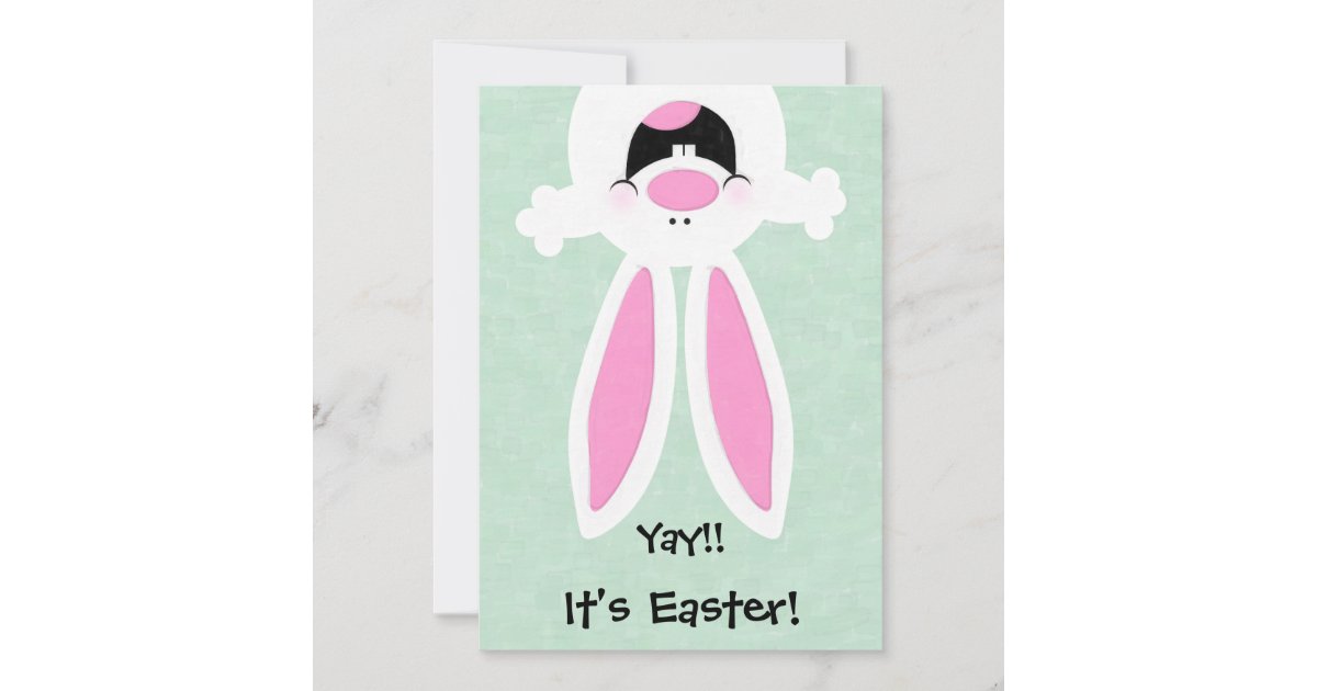 Yay! It's Easter! Easter Egg Hunt Invitation | Zazzle