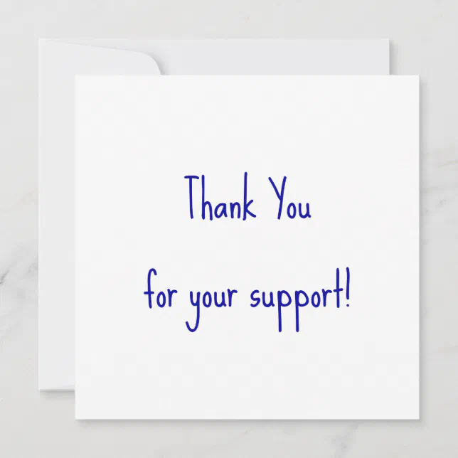 YEA YEA RFK 2024 Robert Kennedy RFK Jr Campaign Thank You Card | Zazzle