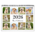 Year Custom Photo Family Pet Dog Create Your Own Calendar | Zazzle