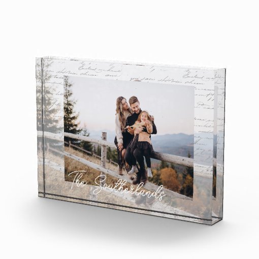 Year Full of Memories Family Photo Memory Keepsake | Zazzle