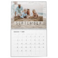 Year Full of Memories Family Photo Memory Keepsake Calendar | Zazzle