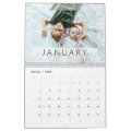 Year Full of Memories Family Photo Memory Keepsake Calendar | Zazzle