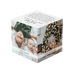 Year Full of Memories Photo Collage & Highlights Cube | Zazzle