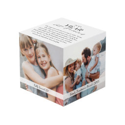 Year Full of Memories Photo Collage & Highlights Cube | Zazzle