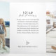 Year Full of Memories Photo Collage & Highlights Tri-Fold Holiday Card ...
