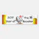 YEAR OF THE ROOSTER bumper sticker | Zazzle