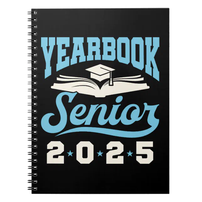 Yearbook Senior Class of 2025 Notebook | Zazzle