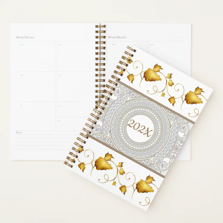 Yearly Custom Date Planner | Zazzle