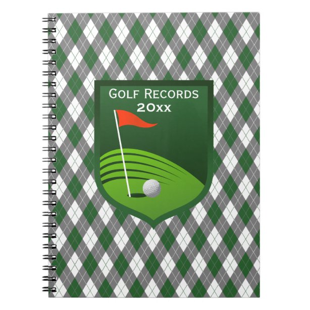 Golf Notebooks & Journals | Zazzle