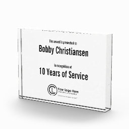 Years of Service Recognition Logo Award | Zazzle