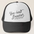 Yee-haw Beaches Custom Matching Spring break Trucker Hat | Zazzle