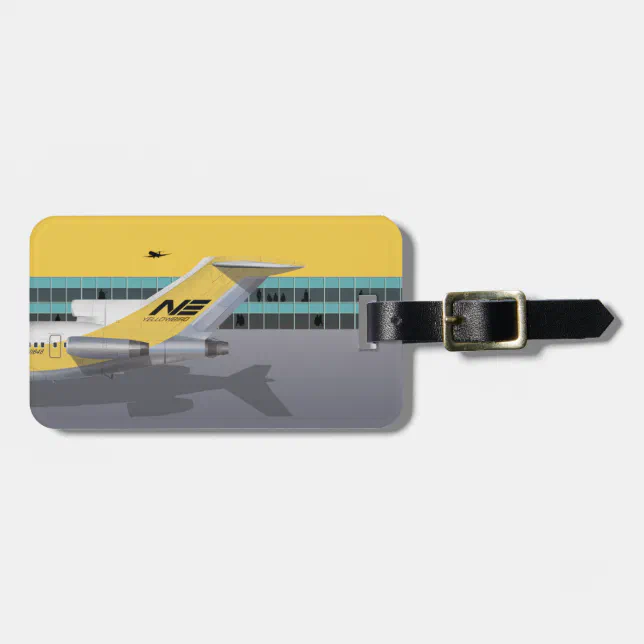 Yellow Bird Airline Luggage Tag | Zazzle