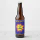 Yellow Blue Red Dump Trump Beer Label | Zazzle