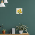 Yellow Carnations Flower Art Print Poster | Zazzle