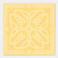Yellow Celtic Knot Pattern Wallpaper | Zazzle