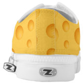 Yellow Cheese Pattern Low-Top Sneakers | Zazzle