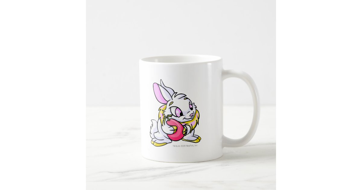 Yellow Cybunny hugging Negg Coffee Mug | Zazzle
