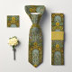 Yellow Dandelion Dream: Victorian Era Floral Men's Neck Tie | Zazzle