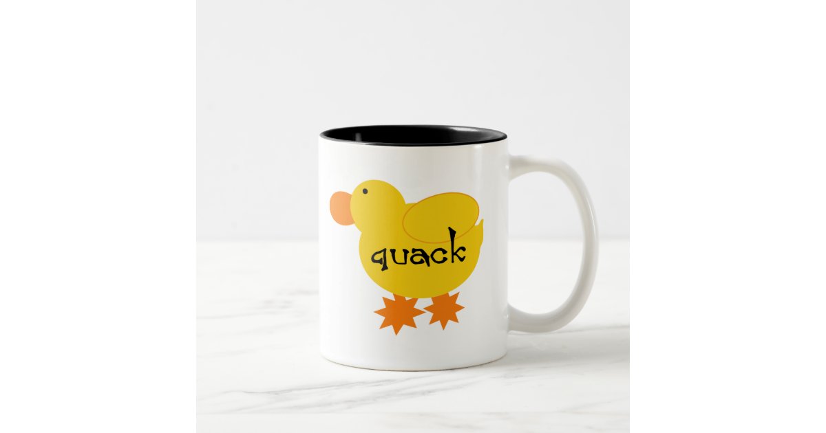 Yellow Duck Quack Mug | Zazzle