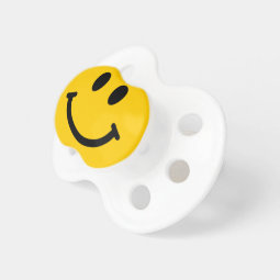 Yellow Face Pacifier | Zazzle