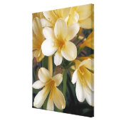 YELLOW FLOWERS CANVAS PRINT | Zazzle