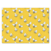 Yellow Honey Bee Tissue Paper | Zazzle