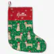 Yellow Lab Christmas dog custom name Small Christmas Stocking | Zazzle