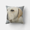 Yellow Lab Pillow | Zazzle