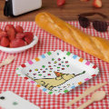 Yellow Labrador Birthday Party Confetti Paper Plates | Zazzle