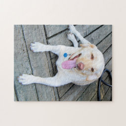 Yellow Labrador Puzzle | Zazzle
