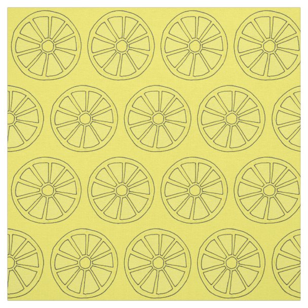 Lemon Season | Fabric | Zazzle