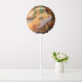 Yellow Leopard Gecko Happy Birthday Balloon | Zazzle