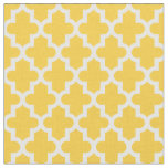 Burnt Orange Moroccan Print Fabric | Zazzle