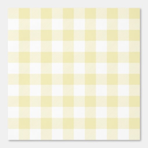 Yellow Neutral Baby Gingham Nursery Wallpaper Wallpaper | Zazzle