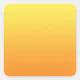 Yellow & Orange Ombre Square Sticker | Zazzle