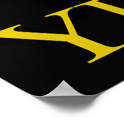 Yellow paint poster | Zazzle