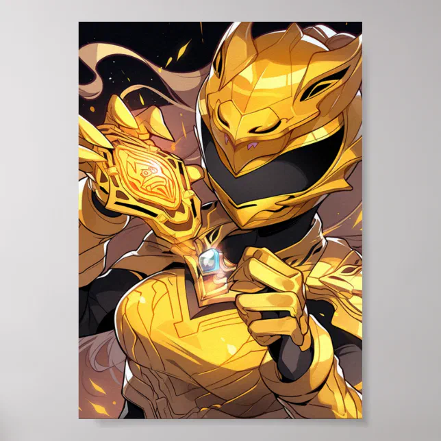 Yellow Ranger Poster | Zazzle