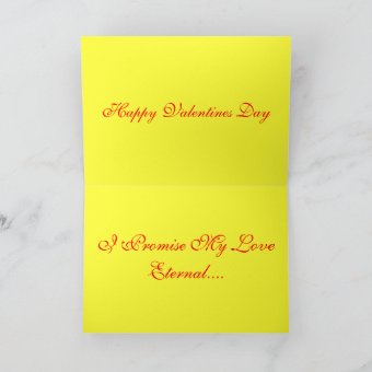 YELLOW ROSES TO MY VALENTINE - VALENTINE CARDS | Zazzle