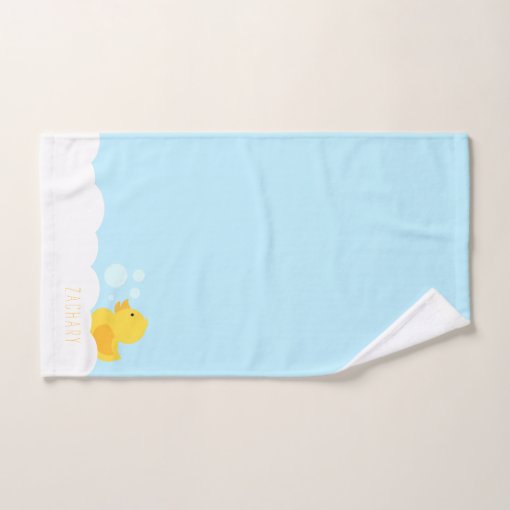 Yellow Rubber Ducky Bath Towel Set | Zazzle