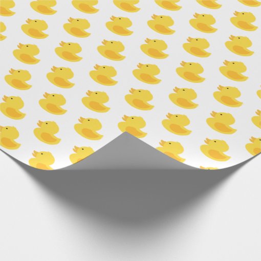Yellow Rubber Ducky Wrapping Paper | Zazzle