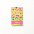 Yellow Sewing Notions Art Name Personalized Light Switch Cover | Zazzle
