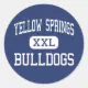 Yellow Springs - Bulldogs - High - Yellow Springs Classic Round Sticker ...