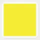 Yellow Square Sticker | Zazzle