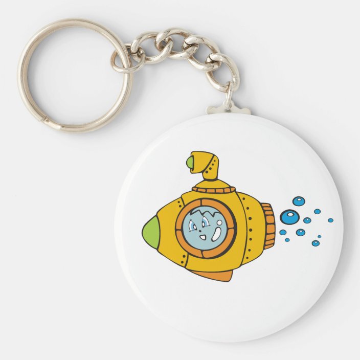Yellow Submarine Keychain | Zazzle.com