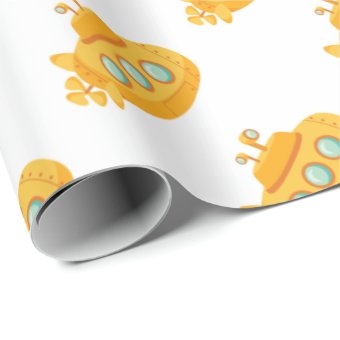 Yellow Submarine Wrapping Paper | Zazzle
