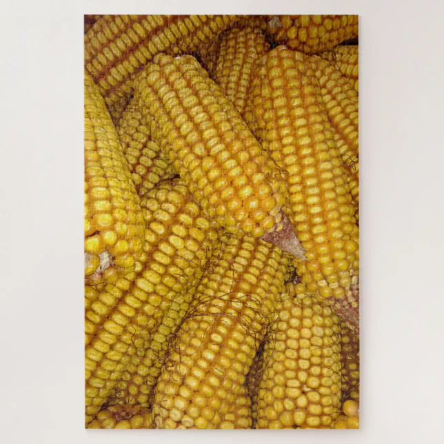 Yellow Sweet Corn Jigsaw Puzzle | Zazzle
