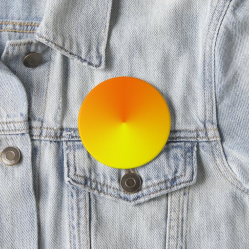 Yellow to Orange Gradient - Customized Template Button | Zazzle